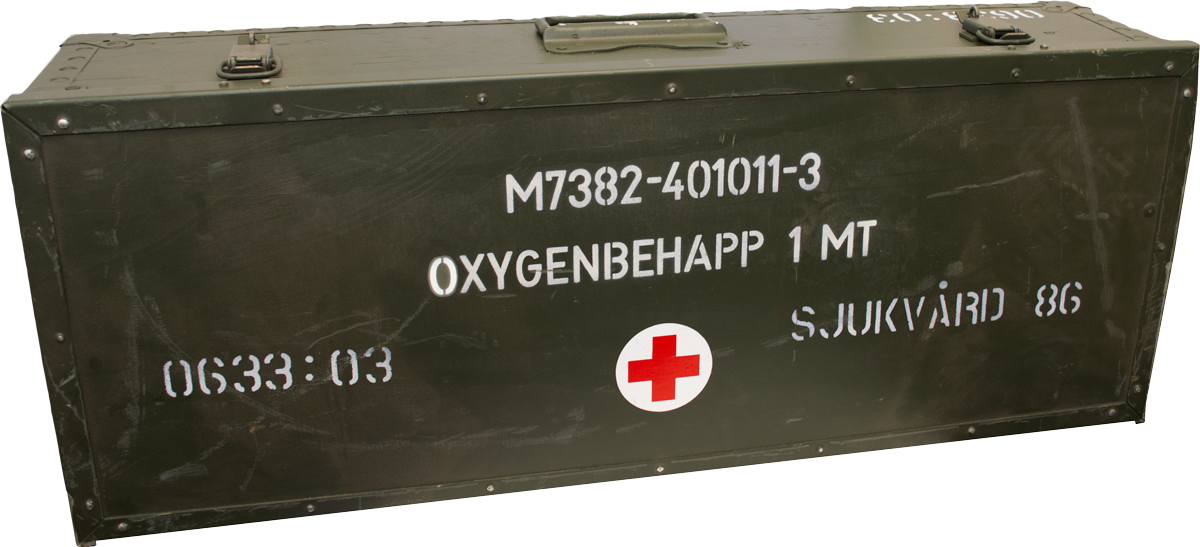 Military Medical Old Wood Boxes