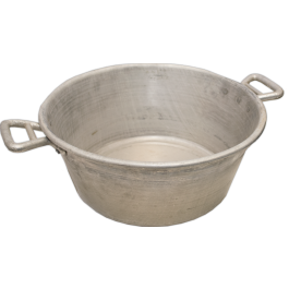 Vintage French Military Aluminum Basin | Colemans