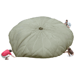 Parachute, 24 ft., U.S. G.I. - Coleman's Military Surplus