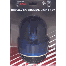 Revolving Light, Blue, 12 Volt - Coleman's Military Surplus