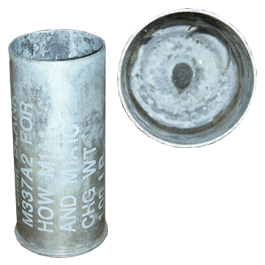 Shell Casing, Blank, 75mm - Coleman's Military Surplus