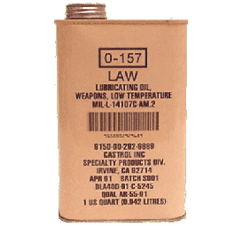 Weapons Oil, U.S. G.I. - Coleman's Military Surplus