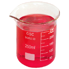 Small Beaker - Boro Glass Small Glass Beakers, 2 Pack