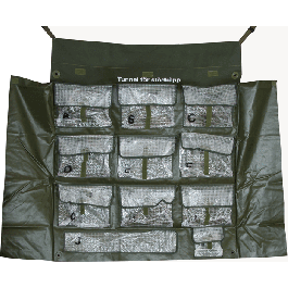 Gigantic Swedish Military Wall Rack/Organizer - Coleman's Military Surplus