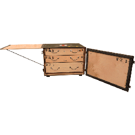 Czech Military Field Desk, 3 drawer - Coleman's Military Surplus