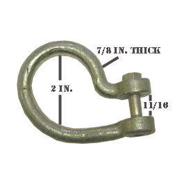 Clevis, Small - Coleman's Military Surplus