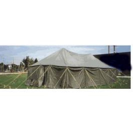 GP Medium Tent - Vinyl Tent With Poles from Coleman's Military Surplus
